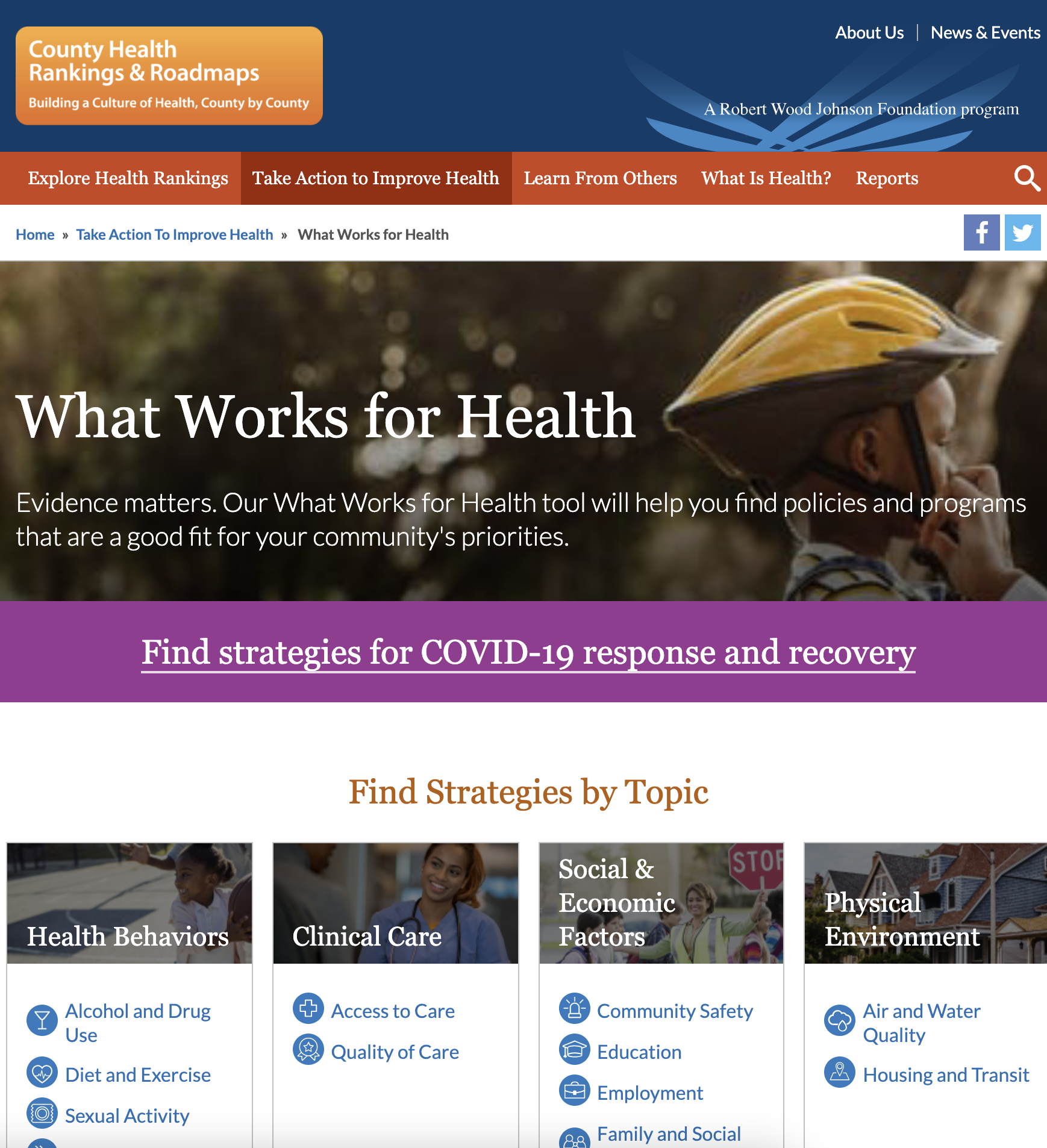 What Works for Health Repository | Resource Details | National ...