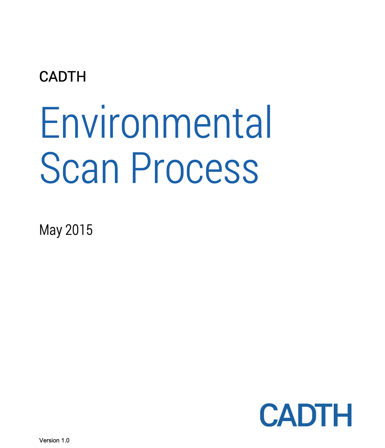 Environmental Scan Process | Resource Details | National Collaborating ...