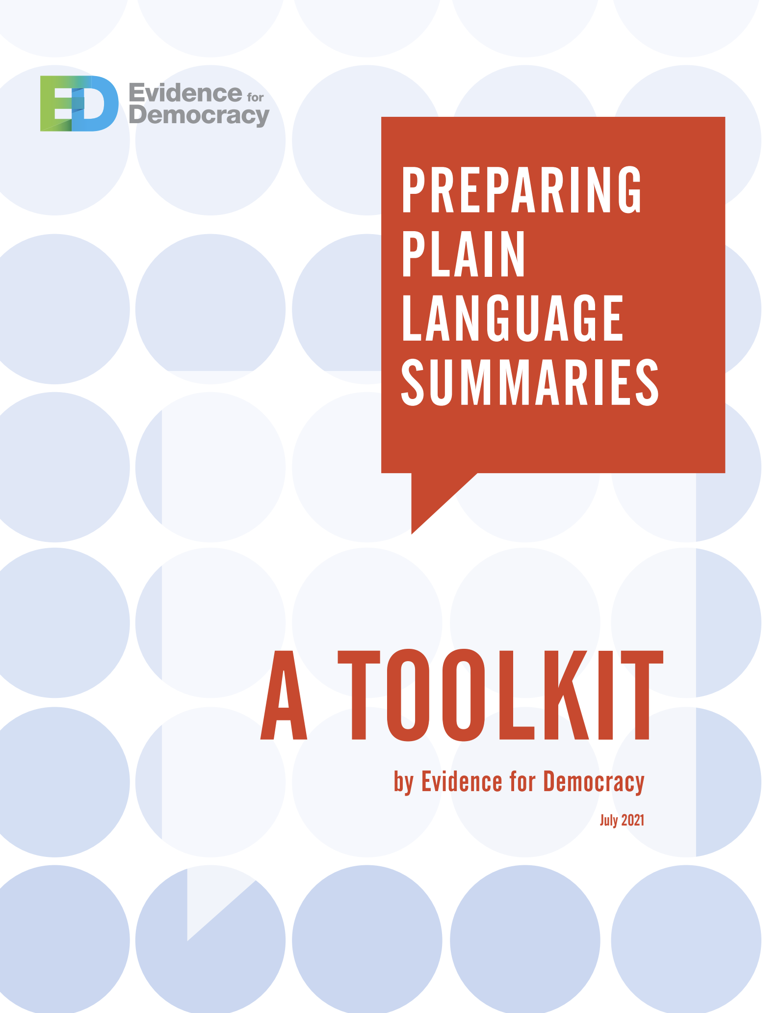 Plain Language Summary Toolkit | Resource Details | National ...